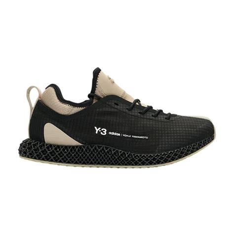 Adidas Y 3 Runner 4d Sesame Black Editorialist