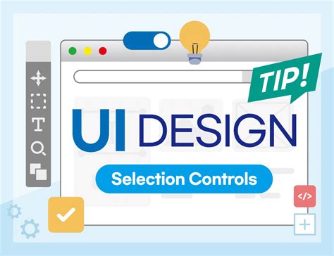 ui design tip ④ 선택ui selection controls tobetong