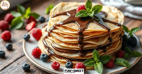 Delicious Crepe Cake Recipe Easy Layered Dessert Funsweetrecipes