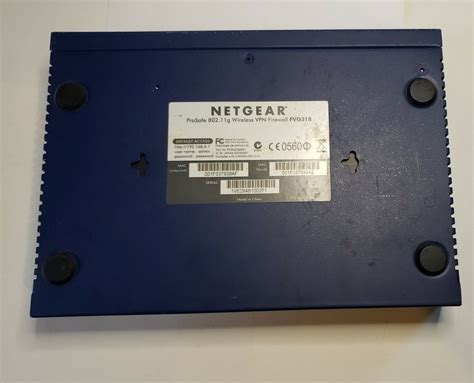 NETGEAR ProSafe VPN Firewall FVG318 For Sale Online EBay