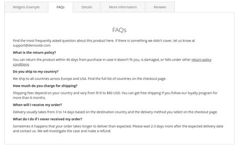 Add Magento 2 FAQ To Product Pages 2 Easy Ways