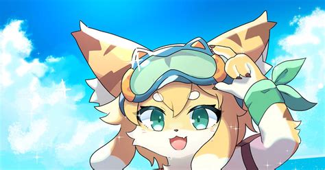 メスケモ 🌊 べるのイラスト Pixiv