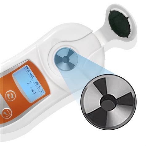 Alcohol Refractometer Digital Refractometer Dl Tec