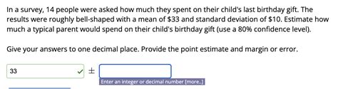 Solved Please Help With Statistics Problem With 6 Parts Or