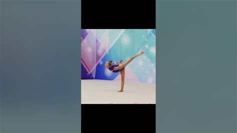 Часть 1 мяч гимнастка Rg растяжка хг спорт