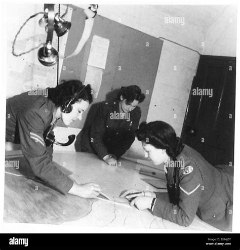 Ats Plotter Girls Ats At Work In The Plotting Room These Girls Are