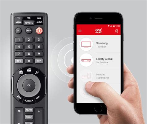 Universal Remote Smart Control 5 By One For All Urc7955
