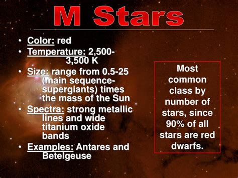 Ppt Stellar Classification Powerpoint Presentation Free Download