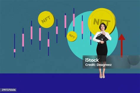 합성 3d 사진 콜라주 디자인 트렌드 투자 수익 시장 스케치 부 은행 젊은 숙녀 실업가 스탠드 성공 화살표 화살표 25 29세에 대한 스톡 사진 및 기타 이미지 Istock