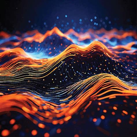 Abstract Data Premium Ai Generated Vector