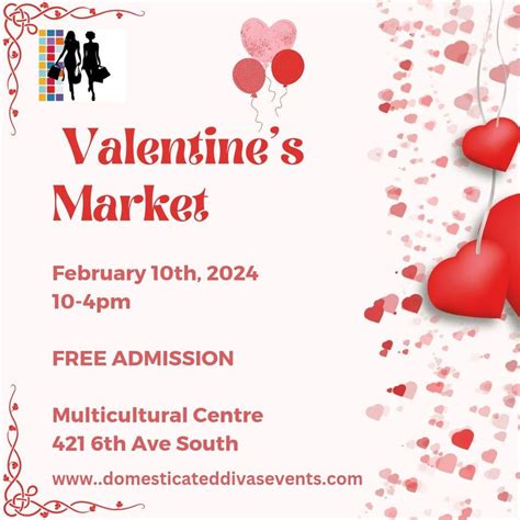 Valentines Market Feel The Love For Local Multicultural Centre