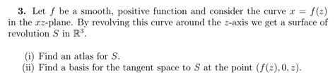 Solved Let F Be A Smooth Positive Function And Consider The Chegg Com