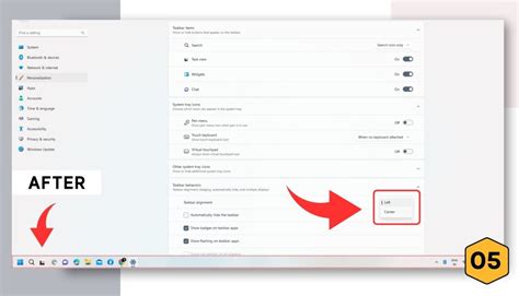 How To Move Taskbar Icons To The Left In Windows