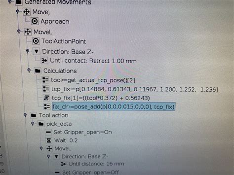 script code pose add and pose trans urscript universal robots forum