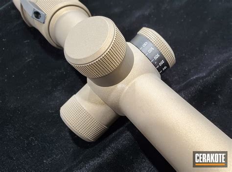 Vortex Scope Finished In Burnt Bronze Cerakote