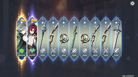 Mis tiradas por Alhacén y al banner de armas por el arma de Kazuha god