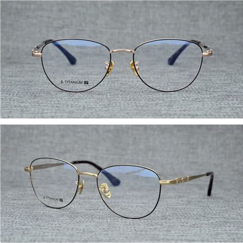 Vazrobe Titanium Glasses Men Women Small Oval Eyeglasses Frames Male