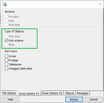 PostgreSQL Schema Export Or Extraction As Operator Documentation