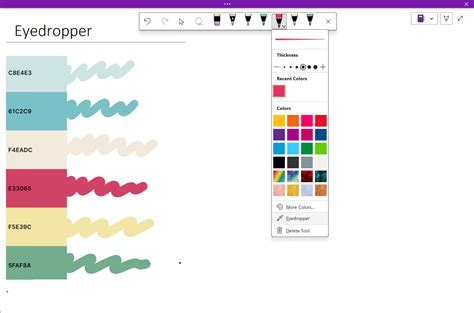 Microsoft Introduces A New Eyedropper Tool In OneNote On Windows