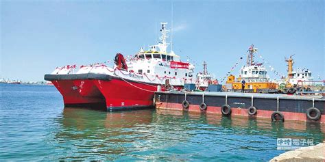 首艘國造風場運維船 台中港啟用 地方新聞 中國時報