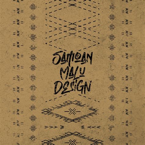 Samoan Malu Tatau Design Etsy