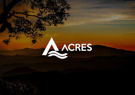 Acres Holding Logo And Brand Identity Behance