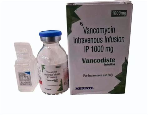 1000mg Vancomycin Intravenous Injection Ip At ₹ 115 Box