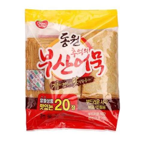 추억부산어묵 사각20장 1kg 주 동원fandb 배민스토어
