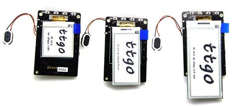 ttgo t5 esp32 modul mit epaper display