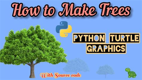 How To Make Trees Using Python Turtle Graphics Python Turtle 🐢 Design