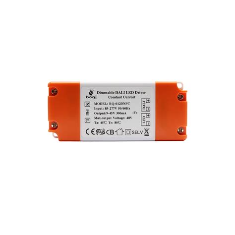 PUSH And DALI Dimmable LED Driver 12W Boqi LED Driver Controller