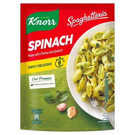 Knorr Spaghetteria tészta spenótos sajtos tejszínes szószban 160 g