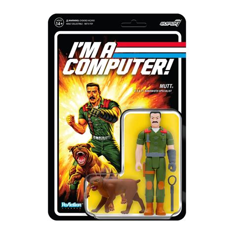 Buy Super7 G I Joe ReAction Figures Wave 3 Mutt PSA Gifts For