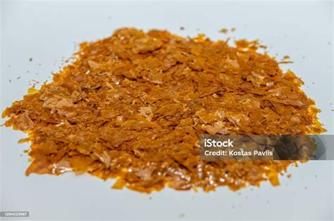 Shellac Flakes Shellac Is A Resin Secreted By The Female Lac Bug It Is Dissolved In Alcohol To