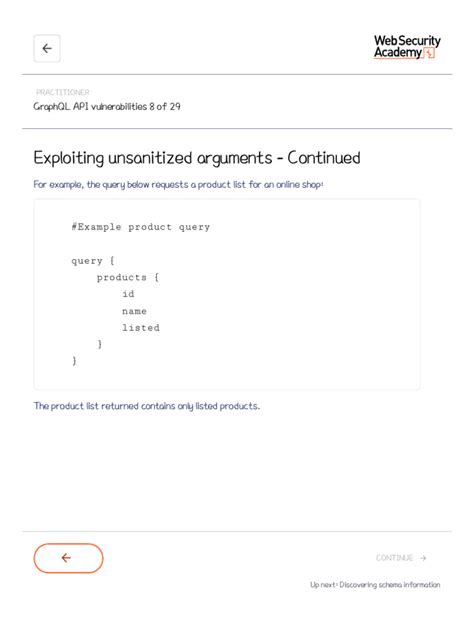 graphql api vulnerabilities portswigger pdf