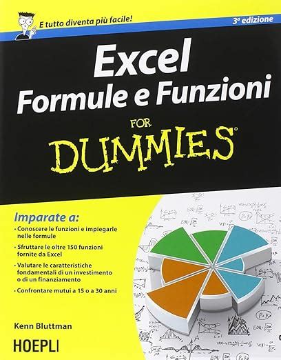 amazon it excel formule e funzioni for dummies bluttman ken poli