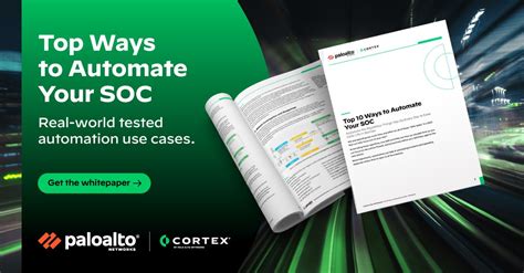 Top Secops Automation Use Cases Palo Alto Networks