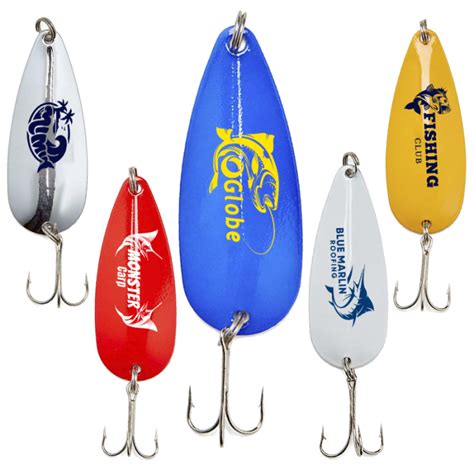 Custom Printed Classic Spoon Fishing Lures