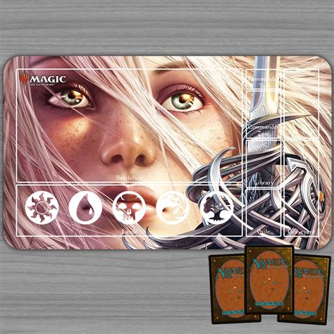 Playmat Magic Tcg Thalia GuardiÃ De Thraben Shopee Brasil