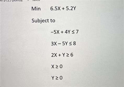 Solved Question 3 Options Consider The Linear Optimization Chegg