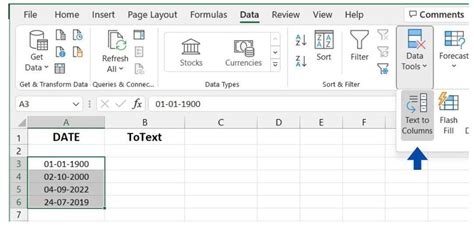 How To Convert Date To Number String Or Text Format In Excel Geeksforgeeks