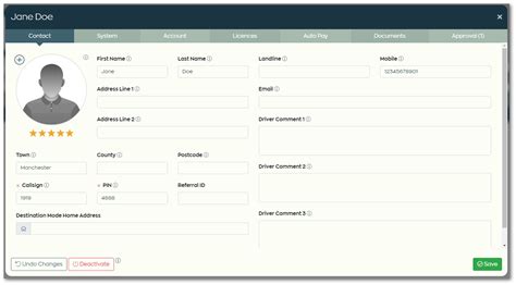 Overview Of Drivers Screen Management Autocab Help