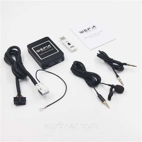 Эмулятор Сд Чейнджера Wefa WF-606 Bluetooth/MP3/USB/AUX для Штатной ...