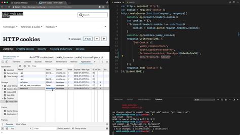 Node js 쿠키와 인증 7 Secure HttpOnly YouTube