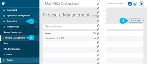 Cisco Aci Multi Site Orchestrator Installation And Upgrade Guide Release X Upgrading Or