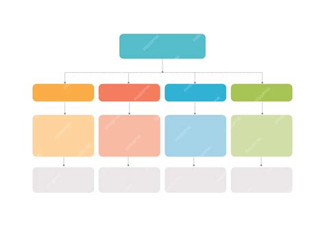 Infographic Flowchart Workflow Diagram Organigram Vector Illustratie