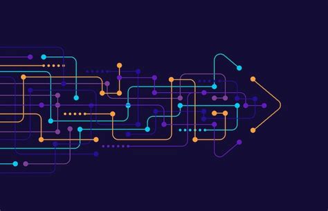 Premium Vector Abstract Arrow Direction Technology Background High