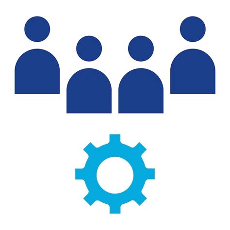 Premium Vector Teamwork Line Illustration