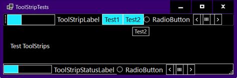 Keyboard Focus Is Not Clearly Visible For ToolStripButtons When ToolStrip Is In System Render