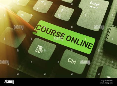 Inspiration Showing Sign Course Online Word For ELearning Electronic